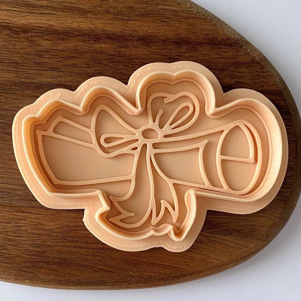 Graduation Diploma | Scroll Cookie Cutter and Stamp - CosyBloom